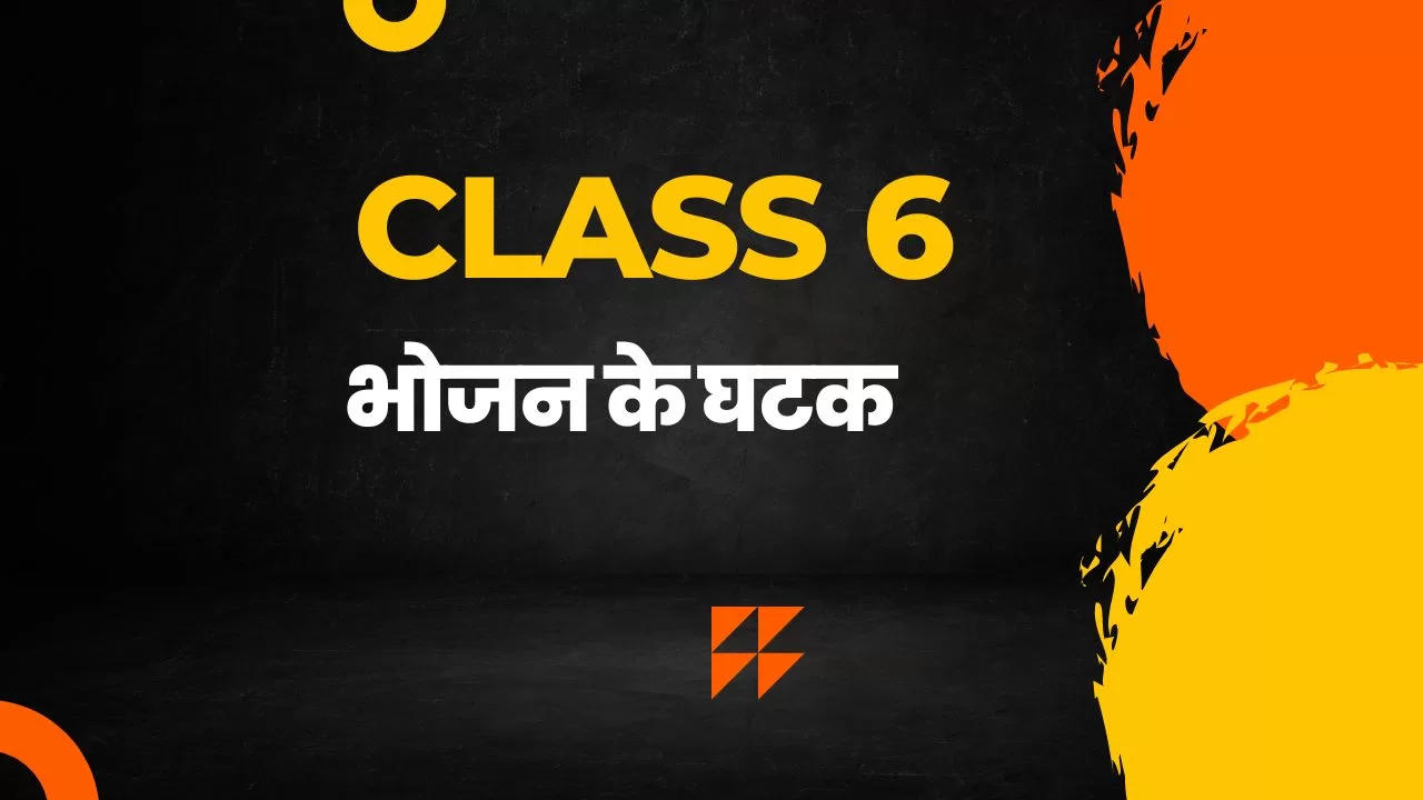 Class 6 Science MCQs Chapter – 1 भोजन के घटक