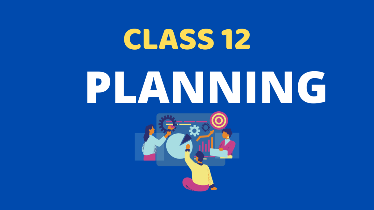Planning Extra MCQs with Answers Class 12 - THE EDUCATION PLANET