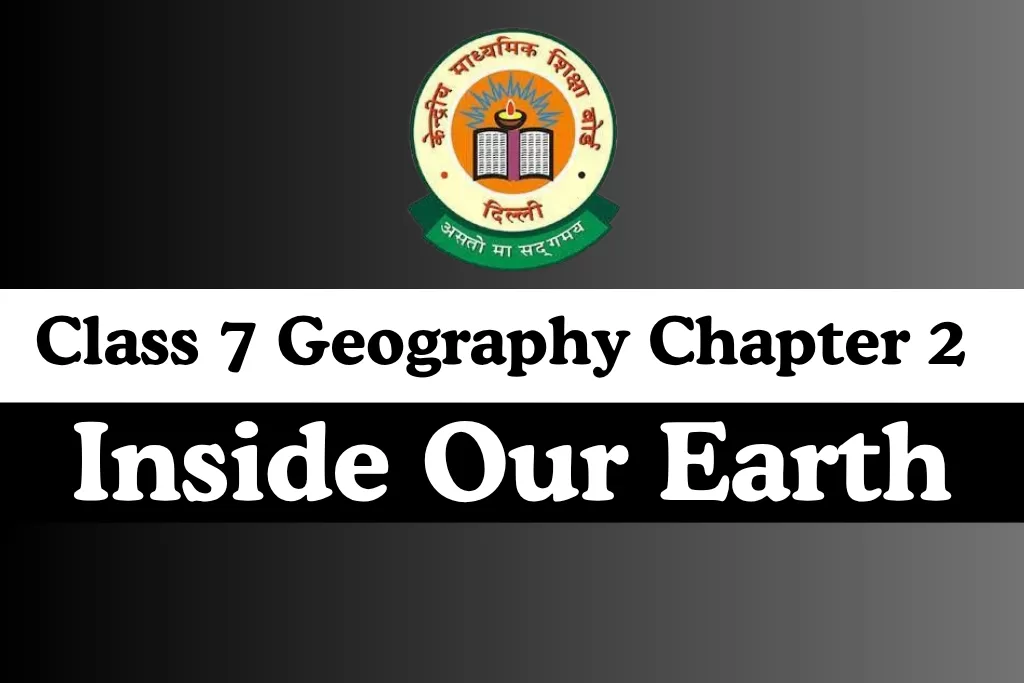Class 7 SST Geography Chapter 2 Inside Our Earth MCQs Online Test - THE ...