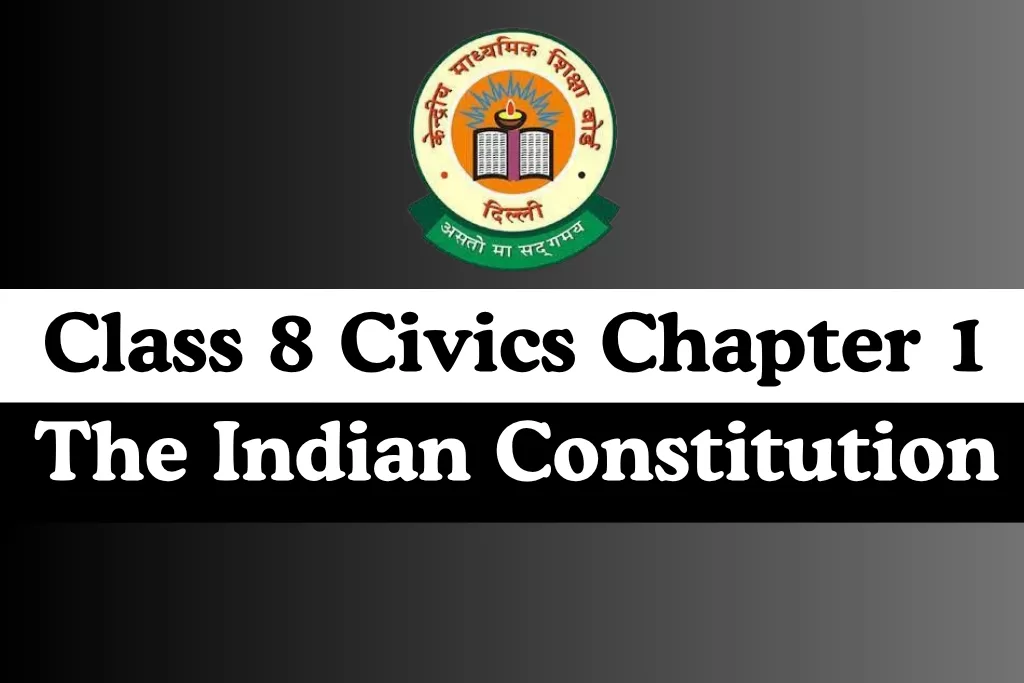 Class 8 SST Civics Chapter 1 The Indian Constitution MCQs Online Test ...