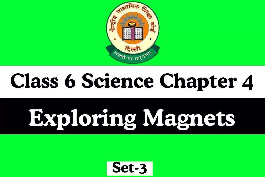 MCQ For Class 6 Science Chapter 4 Exploring Magnets - THE EDUCATION PLANET